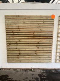 Treated Contemporary Latt panel 1800mm x 1800mm Green